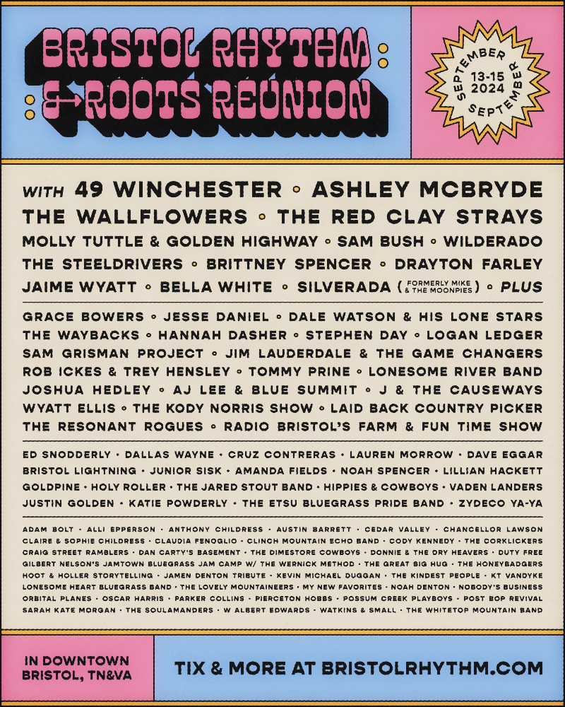Bristol Rhythm & Roots Reunion Announces Full Lineup Ft. 49 Winchester ...